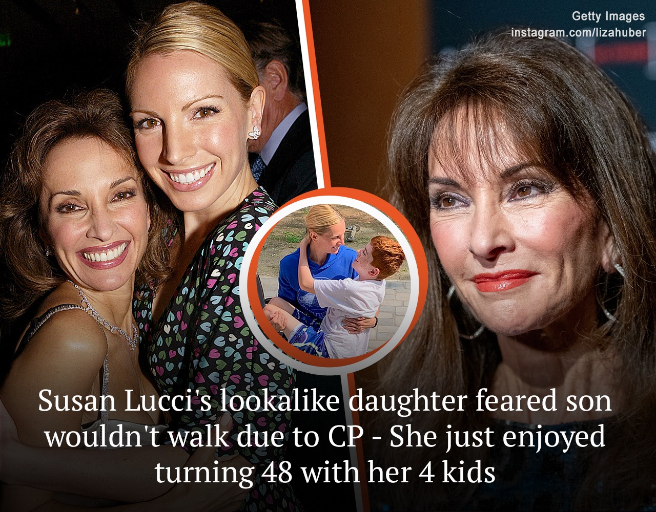Susan Lucci’s daughter, Liza Huber, “just froze” after learning that ...